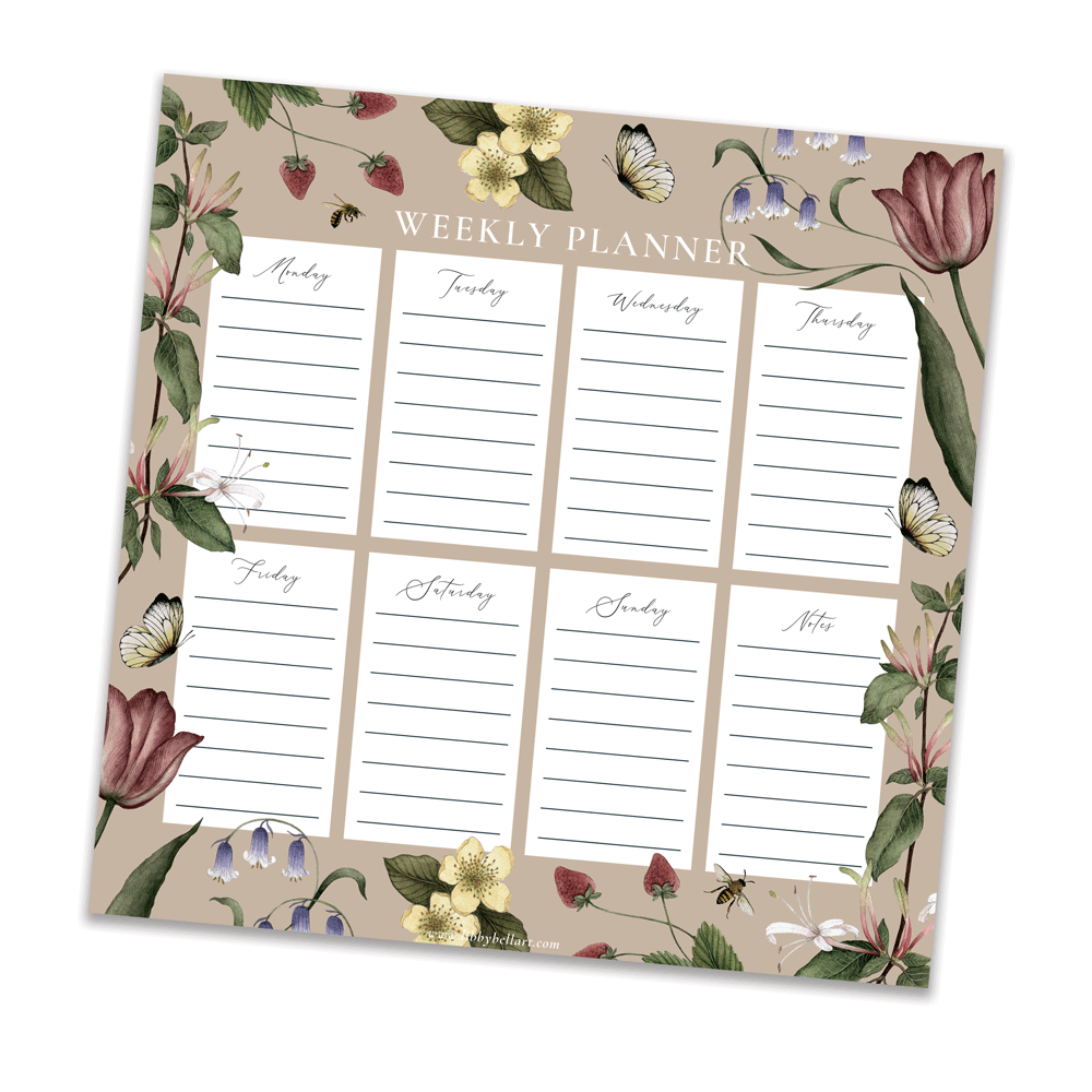 Calendars & Notepads – Libby Bell South Africa