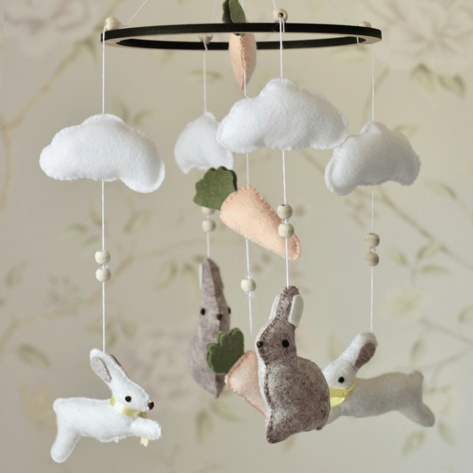 Handmade Felt Mobiles – Libby Bell South Africa